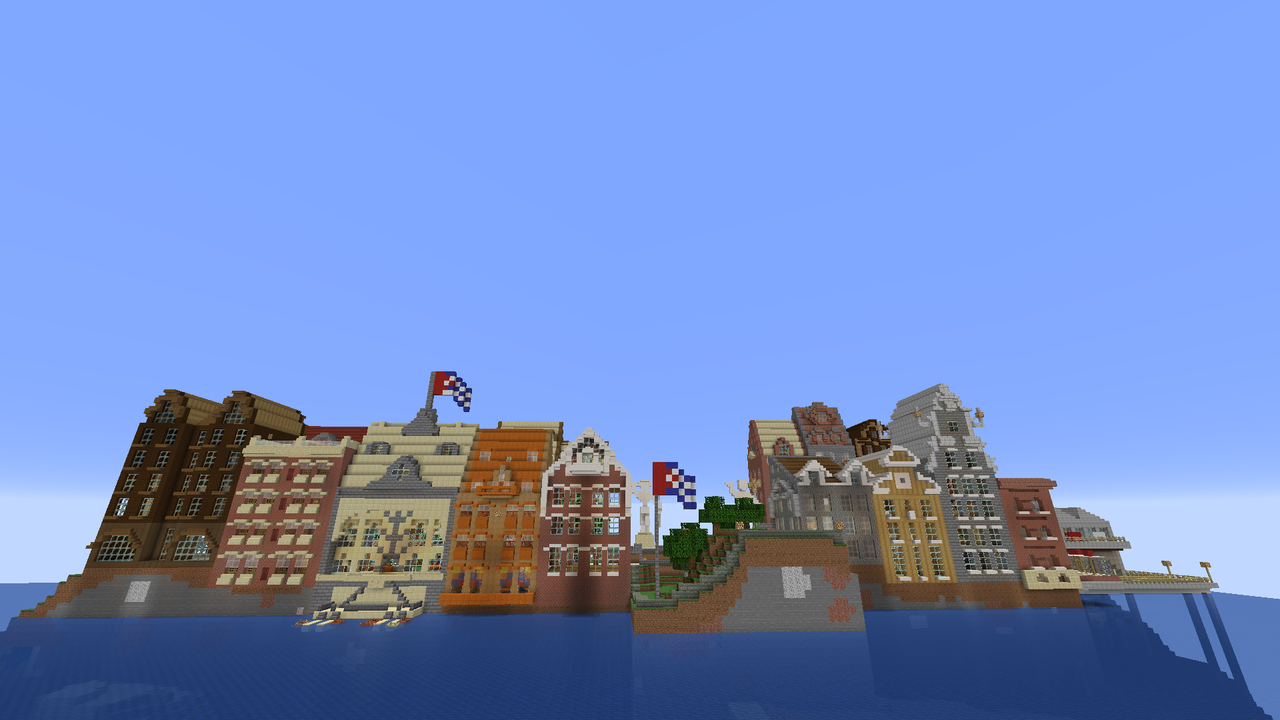 Vedado District- European Style Old Town NEW CUBA Minecraft Map