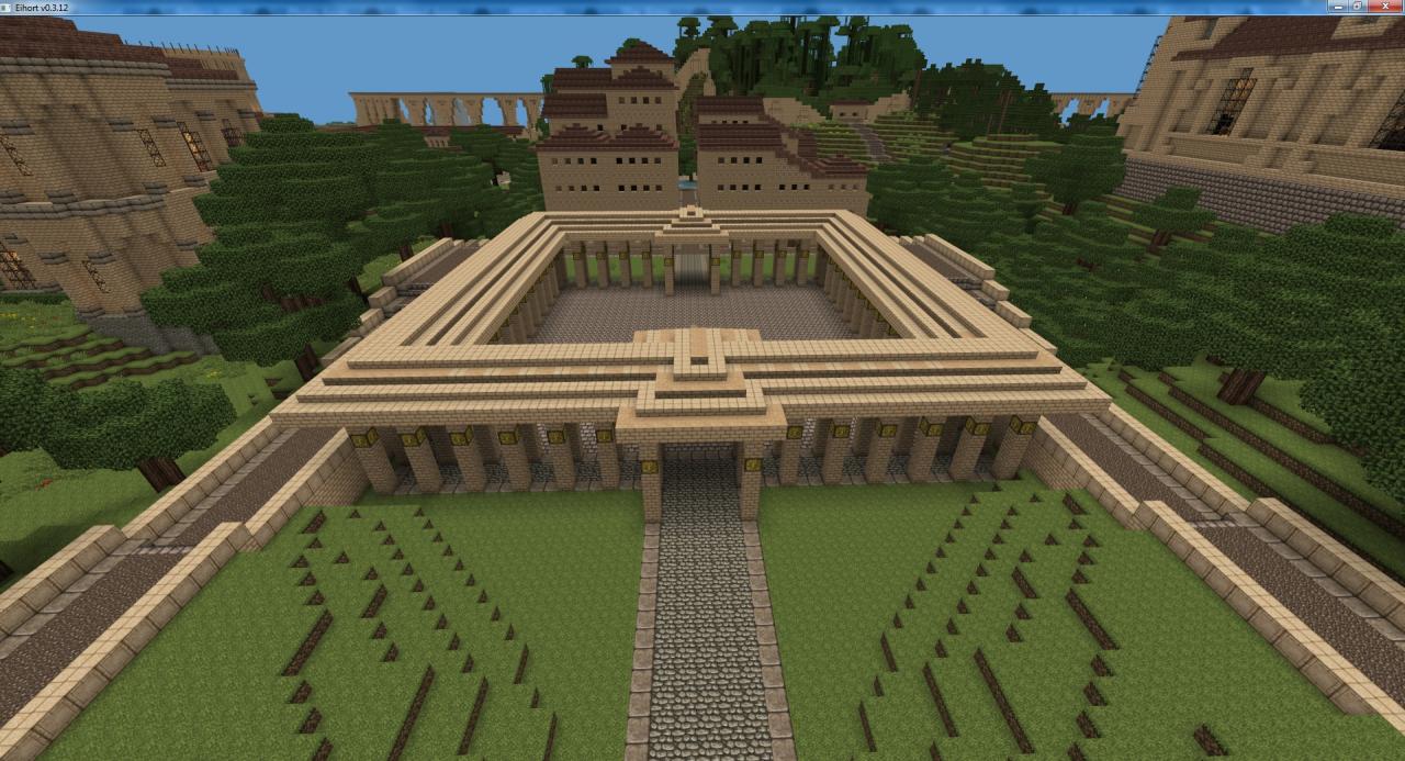 Tuscan Inspired City Minecraft Map