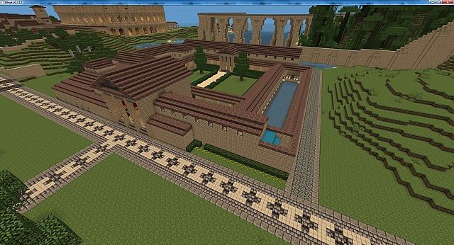 Tuscan Inspired City Minecraft Map