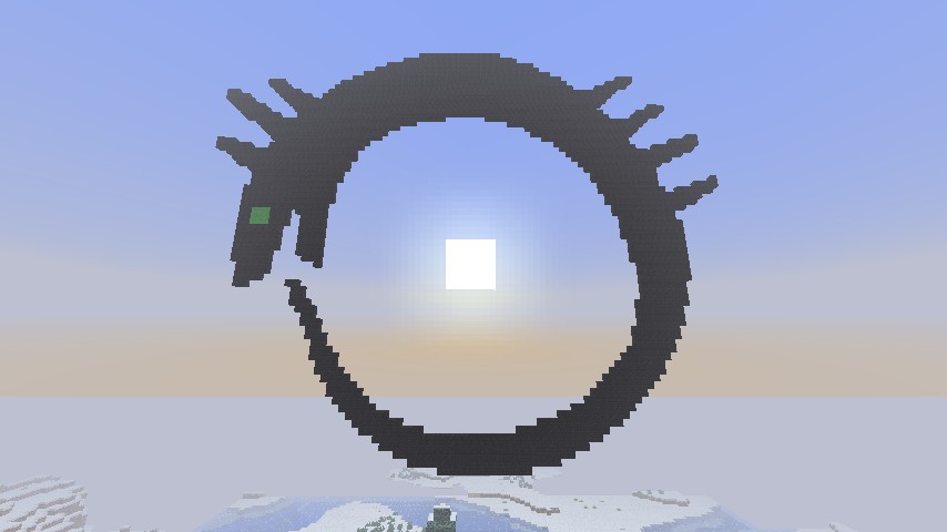 Ouroboros Symbol, Full Metal Alchemist Minecraft Project