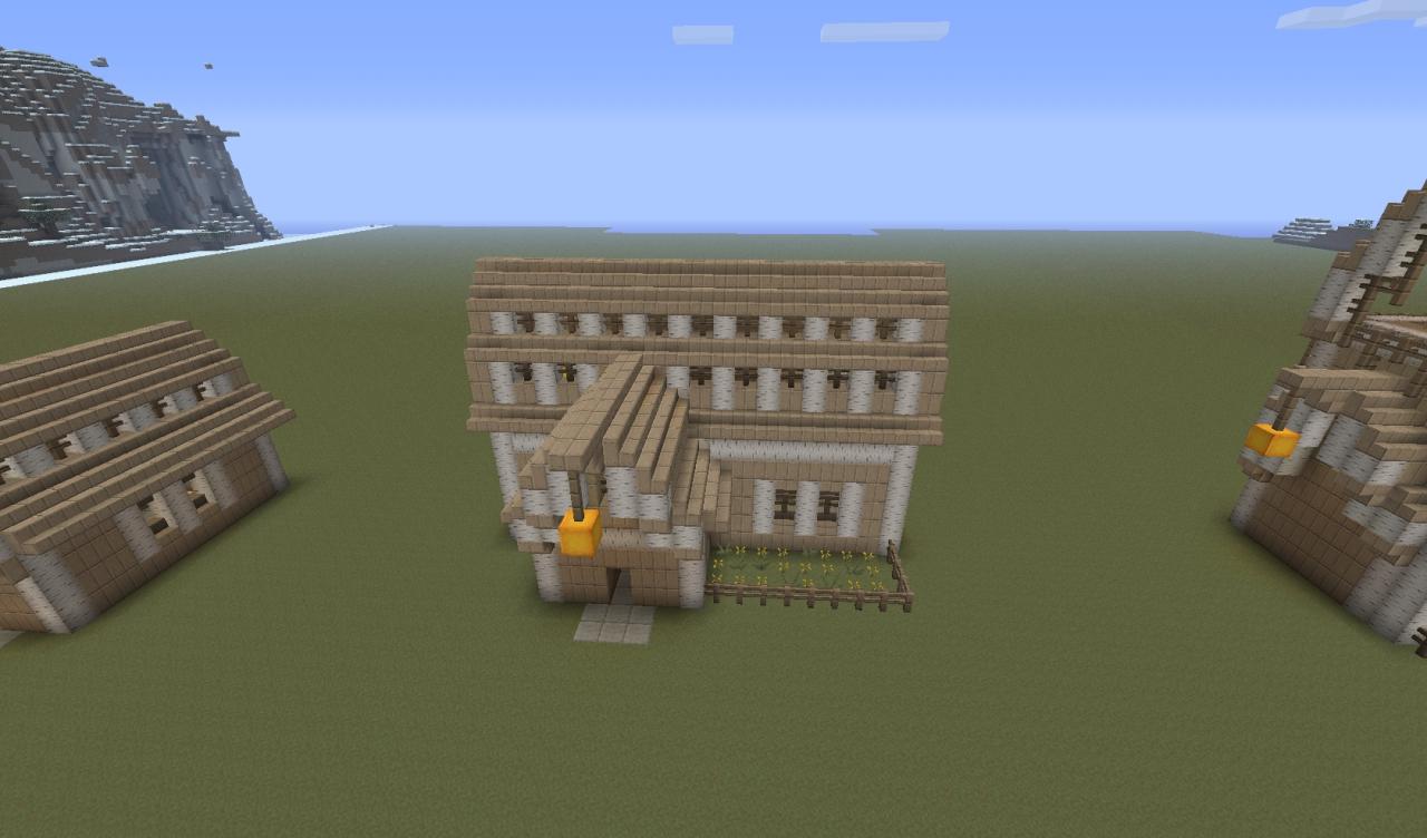 Beautiful elven buildings Minecraft Map