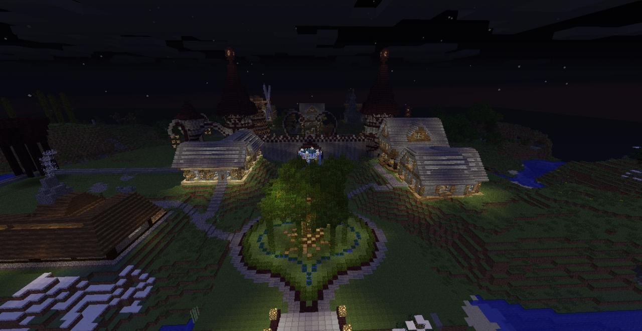 Gothic Town Minecraft Map