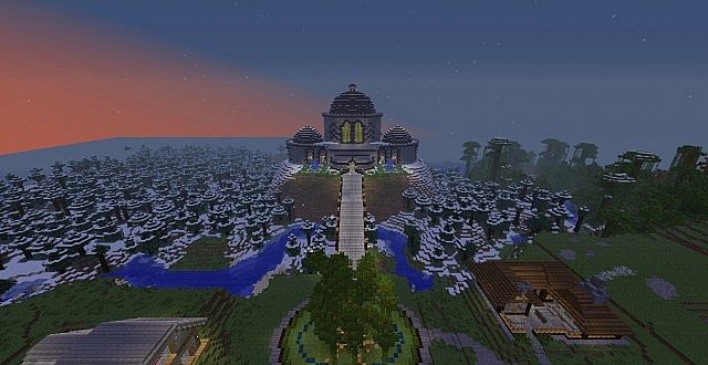 Gothic Town Minecraft Map