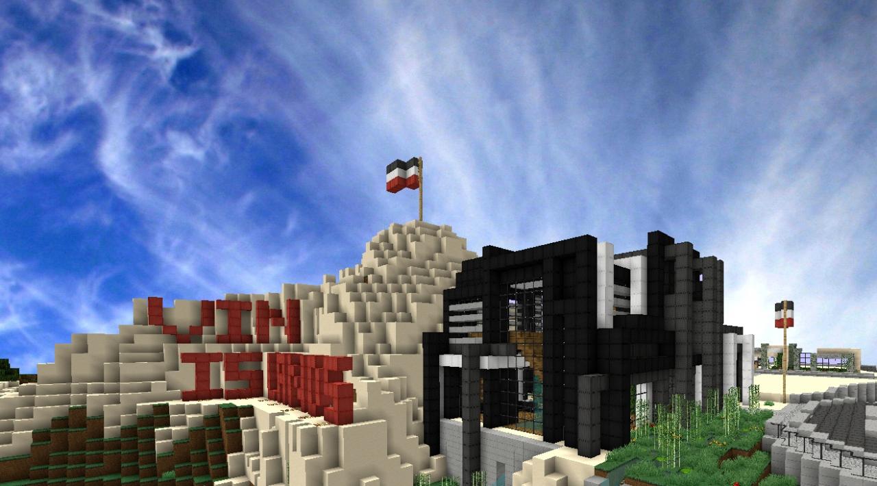 [Ultra Modern] Spawn Building Vin Islands - WoK Minecraft Map