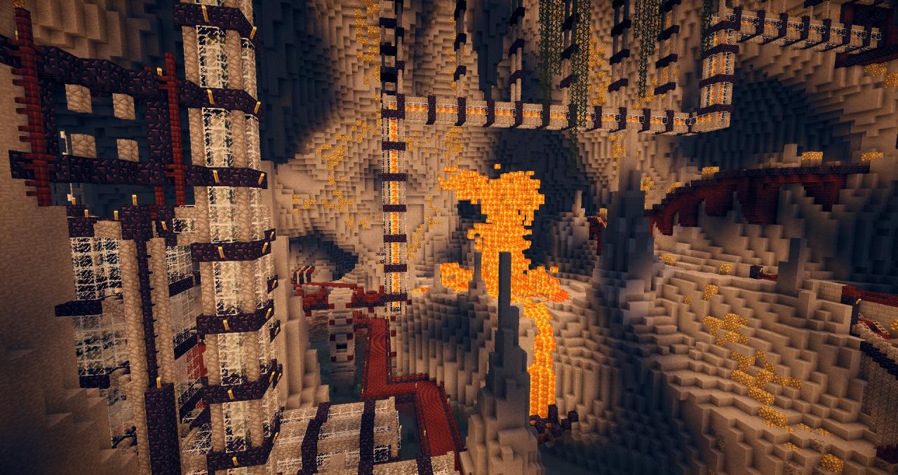 Minecraft - Deep Cave (with cinematic!) Minecraft Map