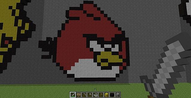 Red Angry Bird! - by swimmeyfish Minecraft Map