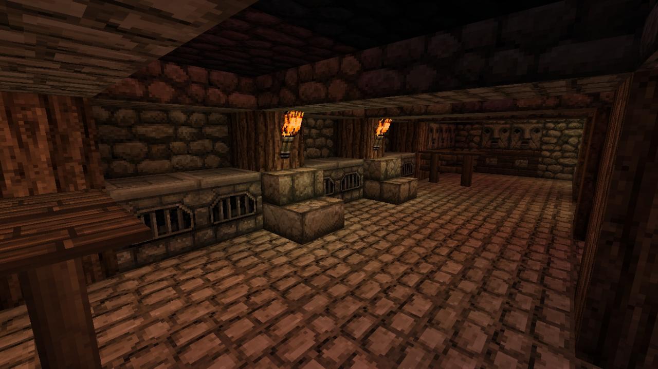 My First Mountainside Keep Minecraft Map