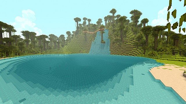 Treehouse Lagoon Minecraft Map