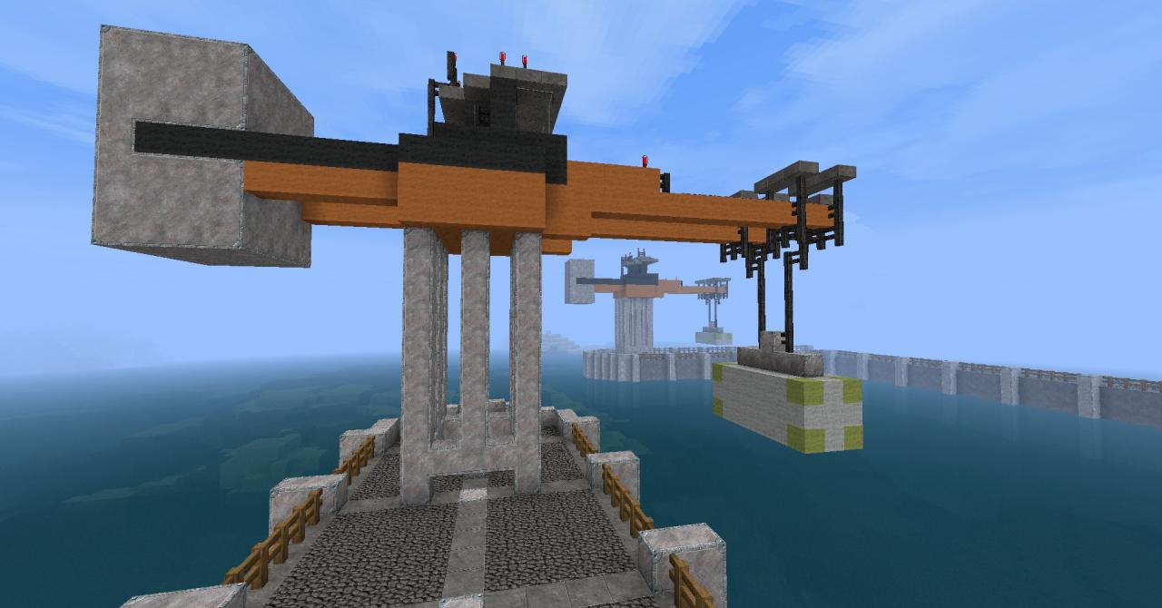 modern Harbor Minecraft Map