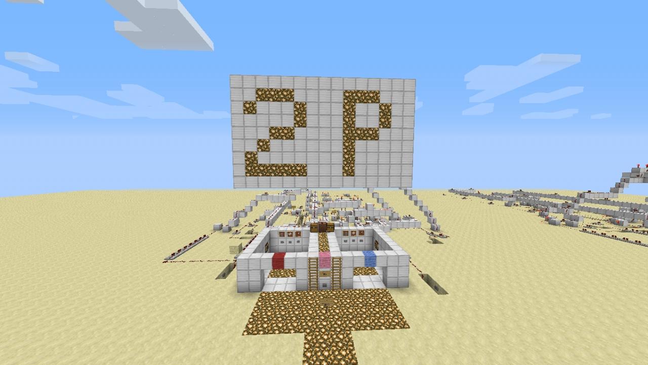 Rock, Paper, Shears (redstone working!) Minecraft Map