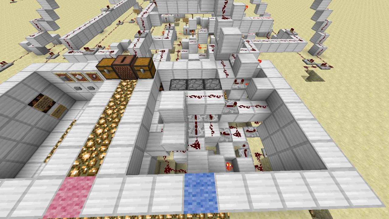Rock, Paper, Shears (redstone working!) Minecraft Map