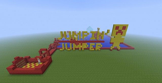 Minecraft Jumpin' Jumper Game Minecraft Map