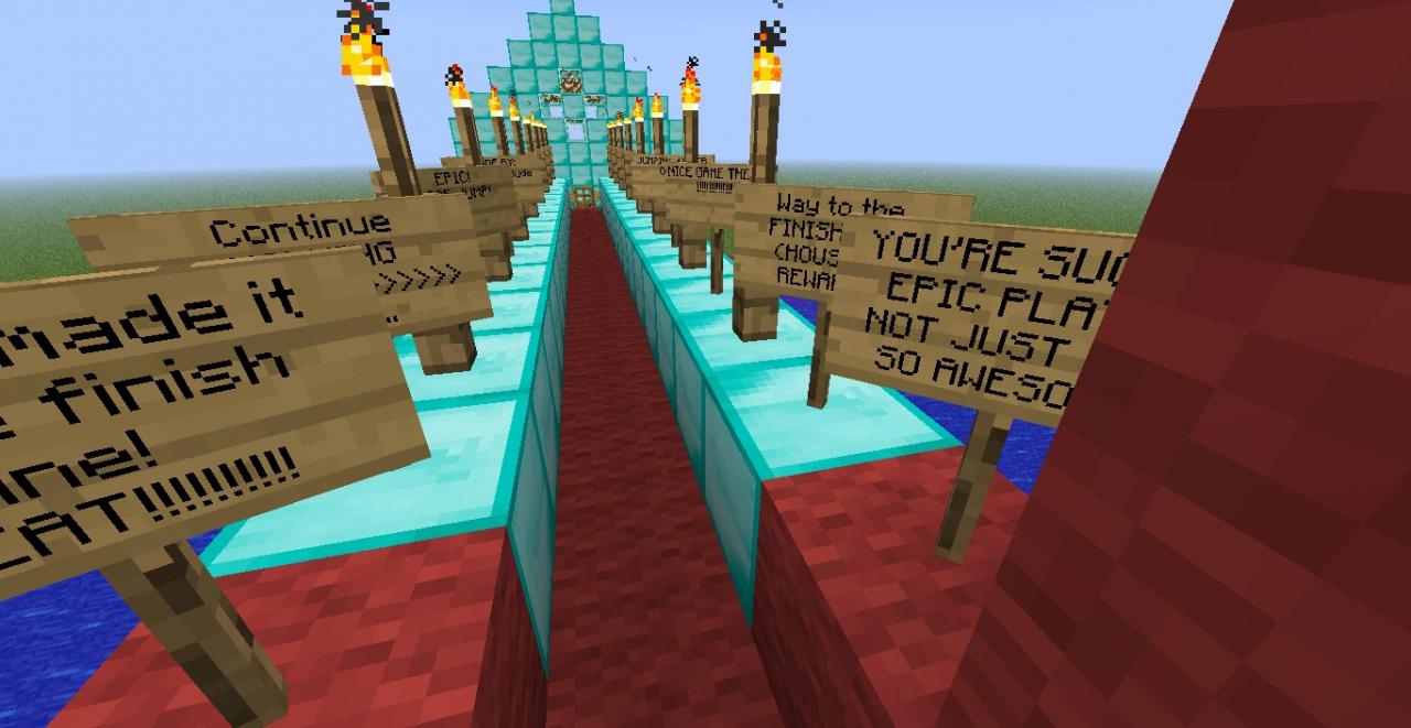 Minecraft Jumpin' Jumper Game Minecraft Map