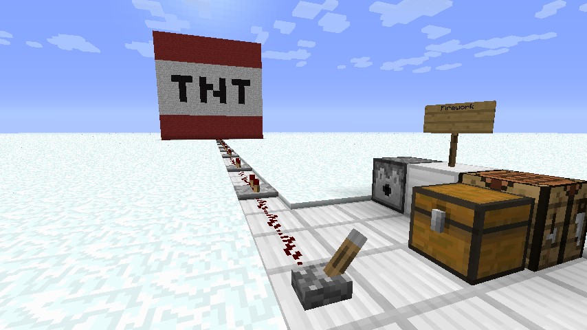 Giant TNT block ( With OVER 4000 TNT blocks) Minecraft Map