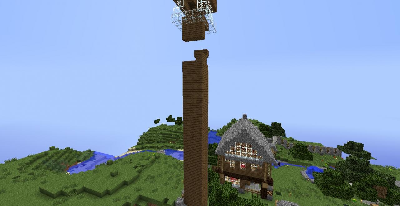 Cobblestone Village| Adventure Map| Zombie Survival Minecraft Map