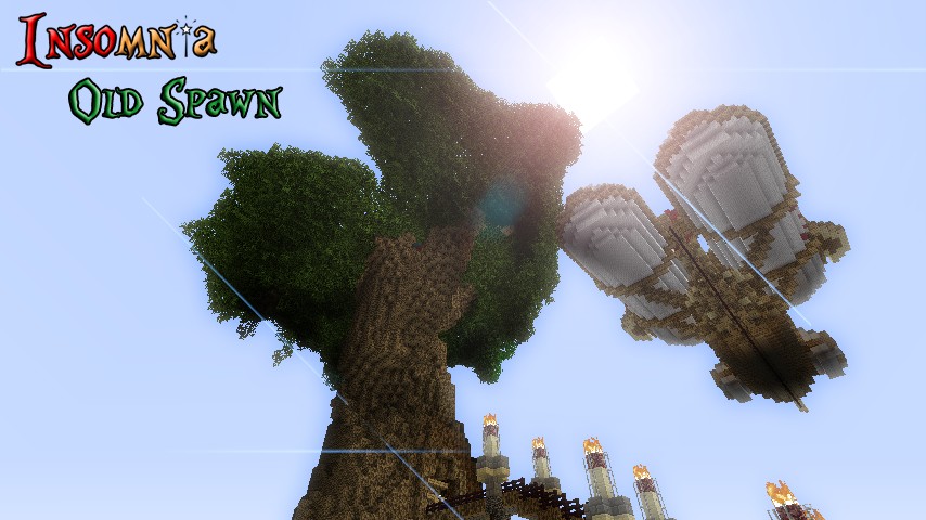 Insomnia's Old Spawn Minecraft Map