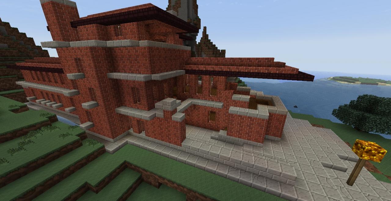 Lego Architecture Robie House Minecraft Map