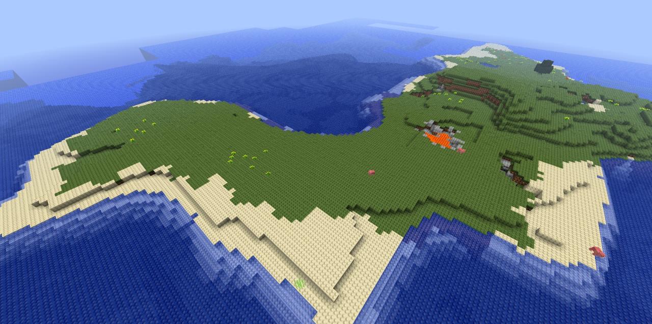 survival island Minecraft Map