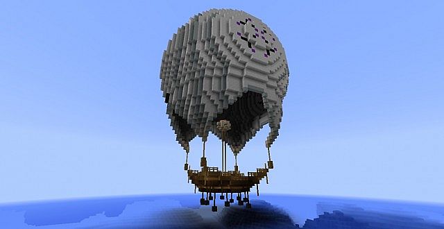 Simple Hot Air Balloon Minecraft Map