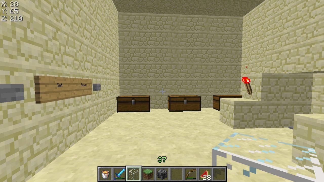 Sand Arena Minecraft Map