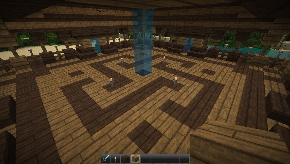 A Temple of art Minecraft Map