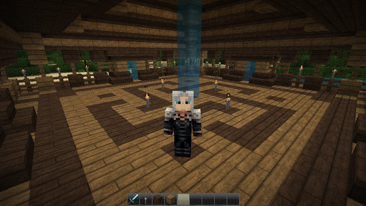 A Temple of art Minecraft Map