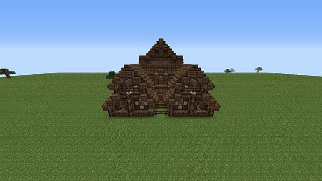 Canadian Cabin Design 2 Minecraft Map