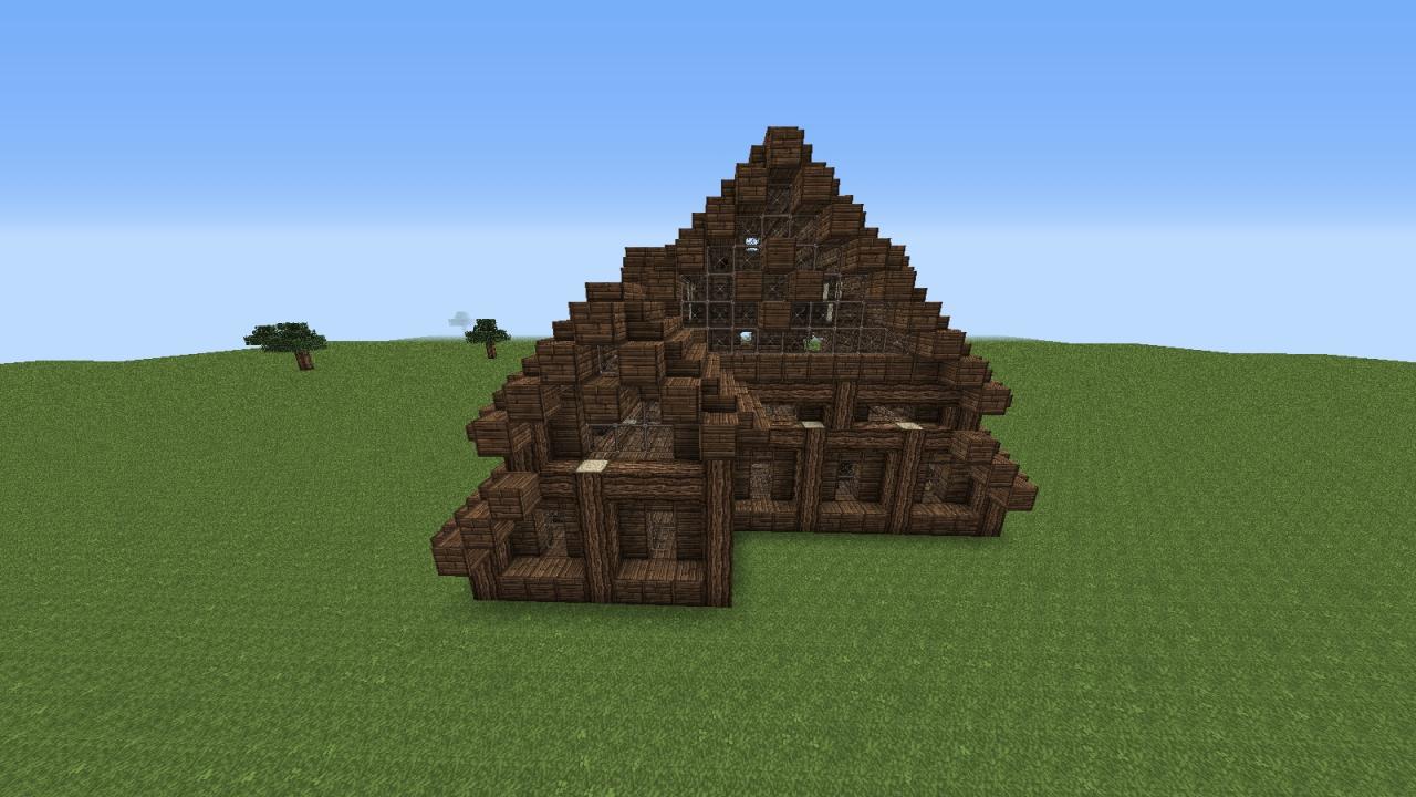 Canadian Cabin Design 2 Minecraft Map