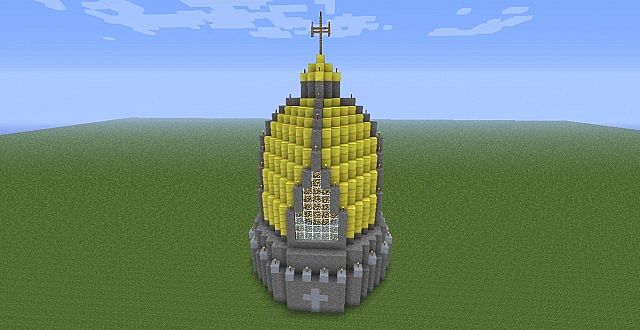 Gold Cap Cupola Minecraft Map