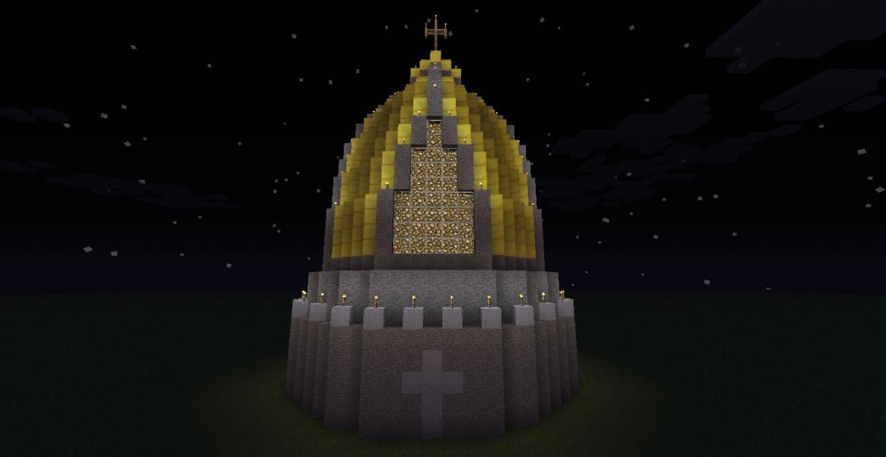 Gold Cap Cupola Minecraft Map