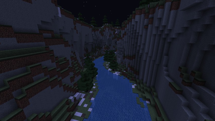 ravine: custom terrain Minecraft Map