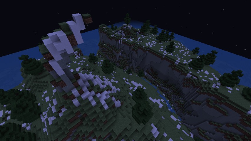 ravine: custom terrain Minecraft Map