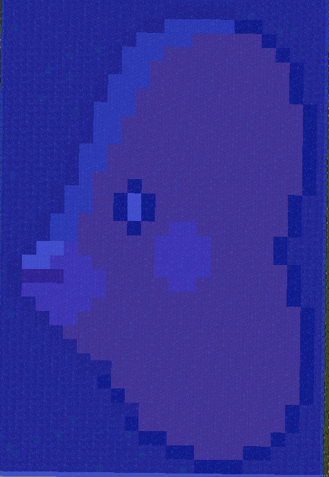 Pixel Art Of Luvdisc Pokemon Minecraft Project