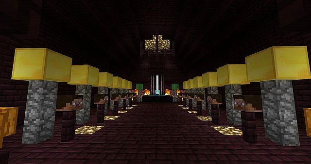 Nether Temple Minecraft Map
