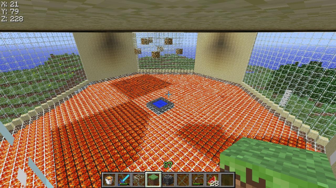 Sand Arena Minecraft Map