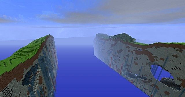 Line survival Minecraft Map