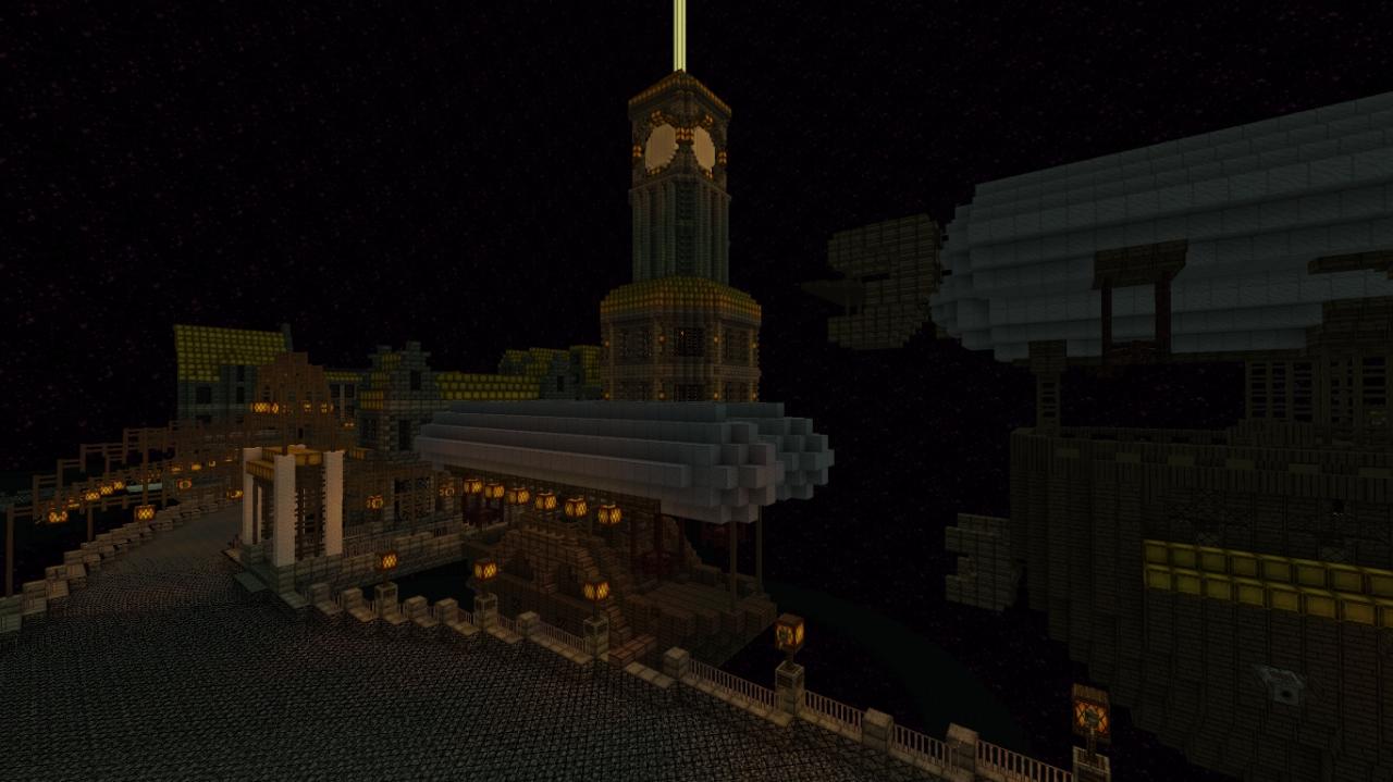 Satni Mehaniza, the city of clockwork Minecraft Map