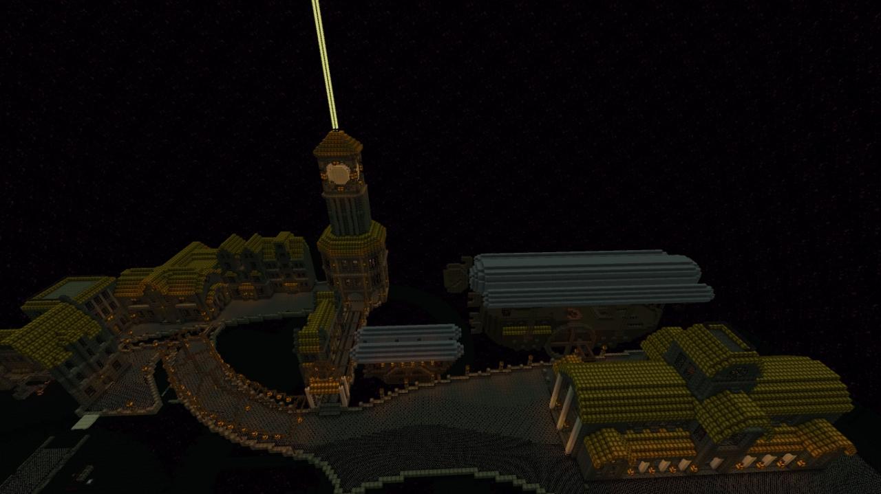 Satni Mehaniza, the city of clockwork Minecraft Map