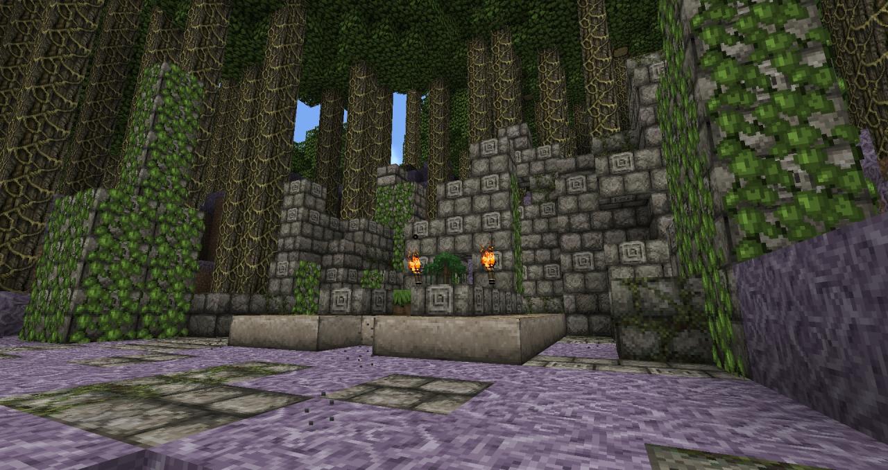 Willow and Brethil (Elven twin Villages) Minecraft Map