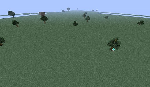 Flat survival Minecraft Map