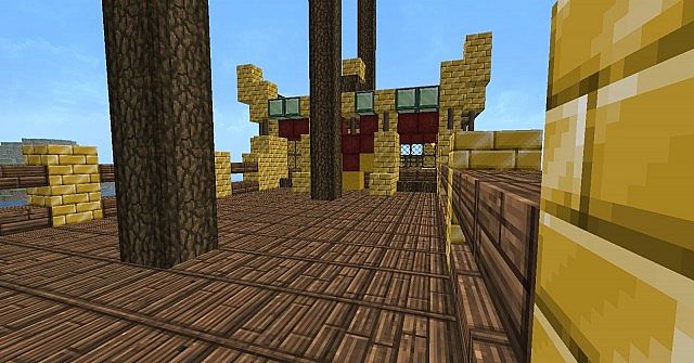 Golden Dragon Boat Minecraft Map