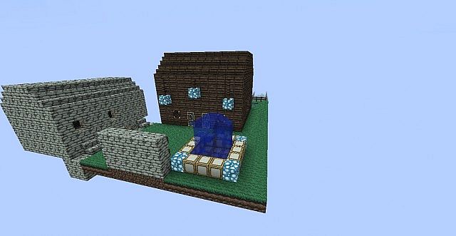 Sky house Minecraft Map