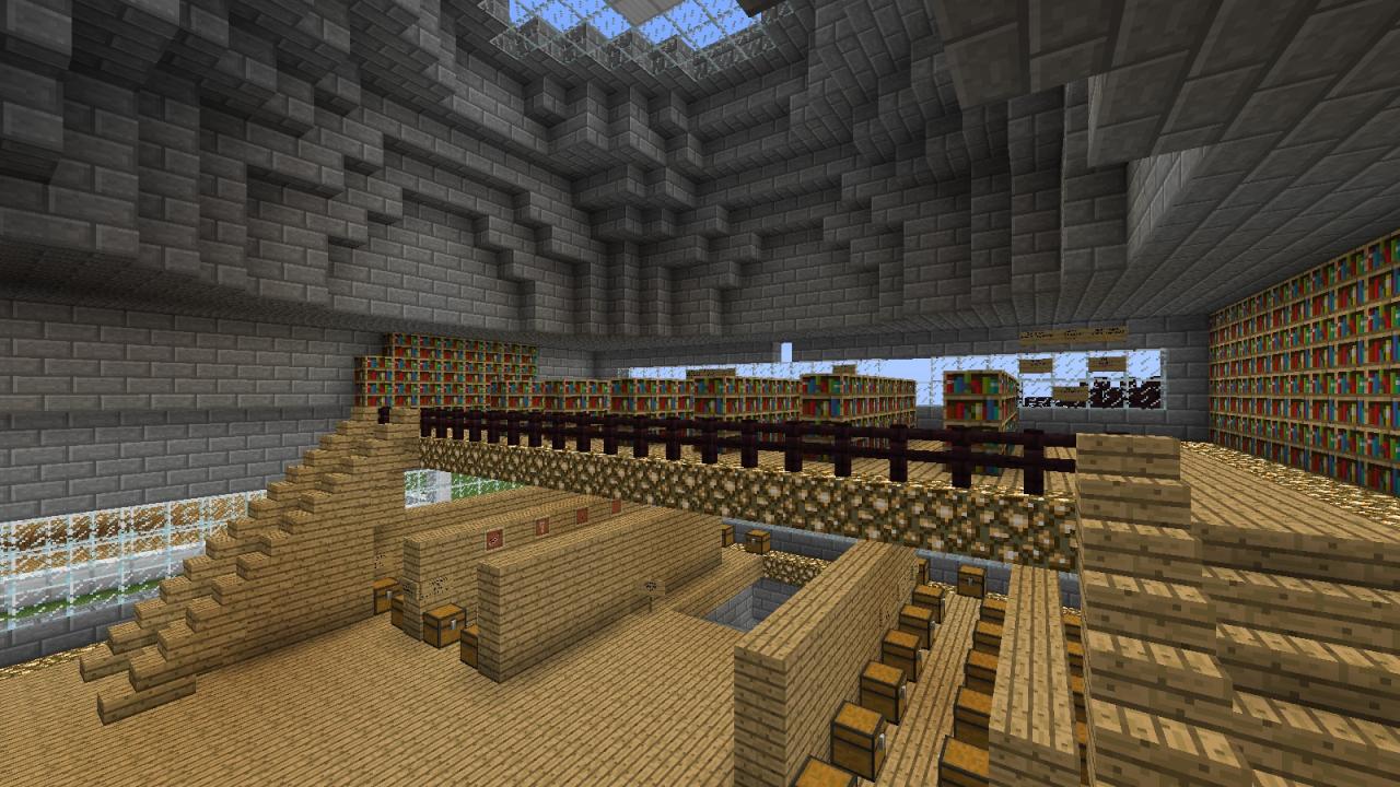 Spawn Building Minecraft Map