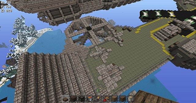 Helicarrier Airship Minecraft Map