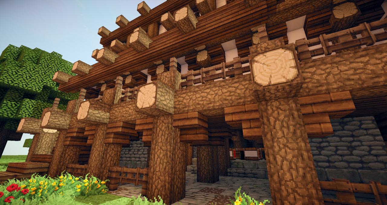 Farming Community - Town Hall Minecraft Map