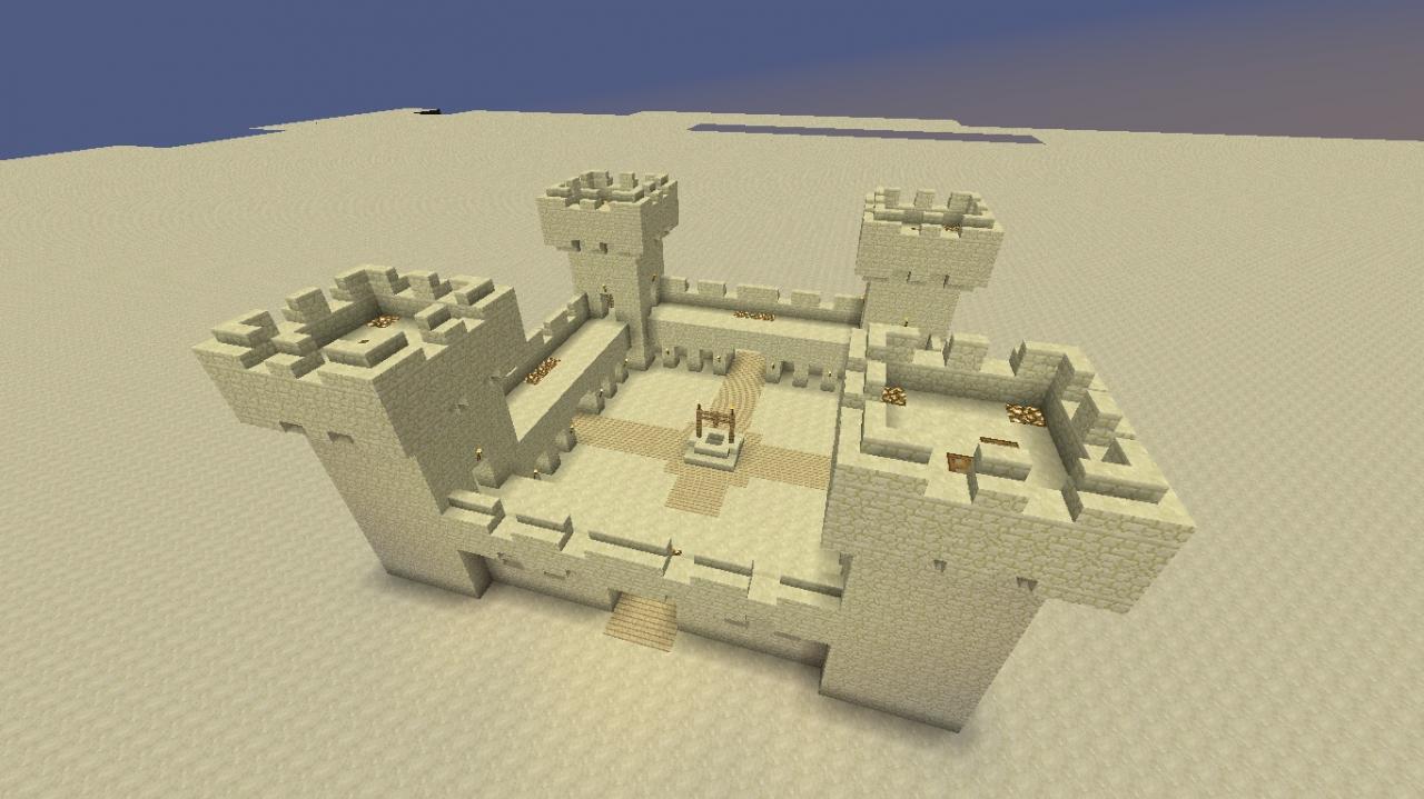 Desert Castle Minecraft Map
