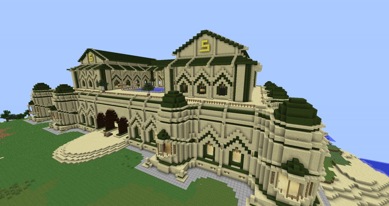 Sandy Palace Minecraft Map