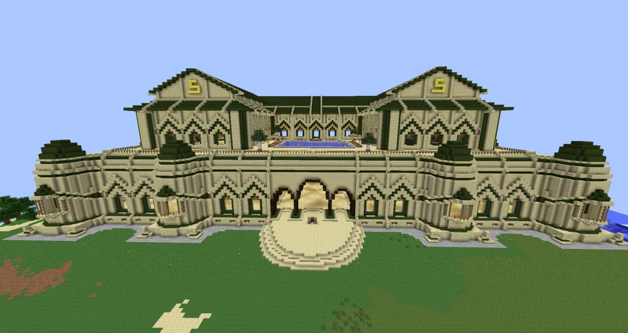 Sandy Palace Minecraft Map