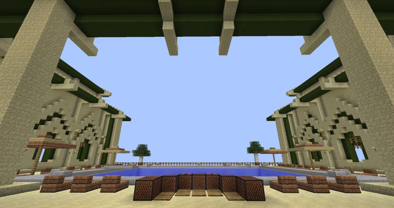 Sandy Palace Minecraft Map