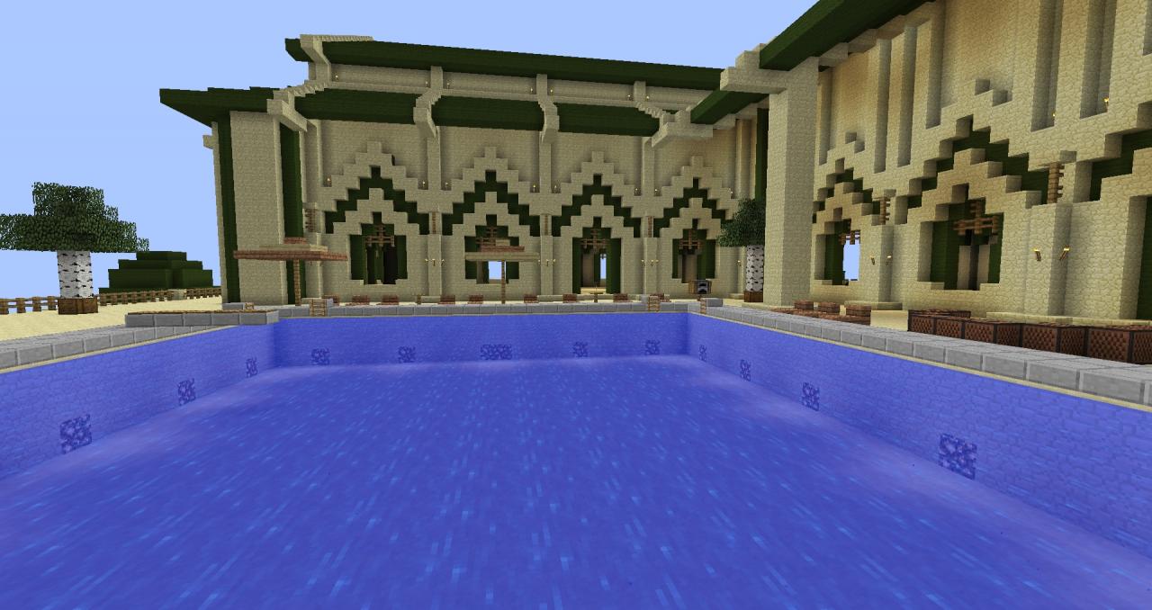 Sandy Palace Minecraft Map